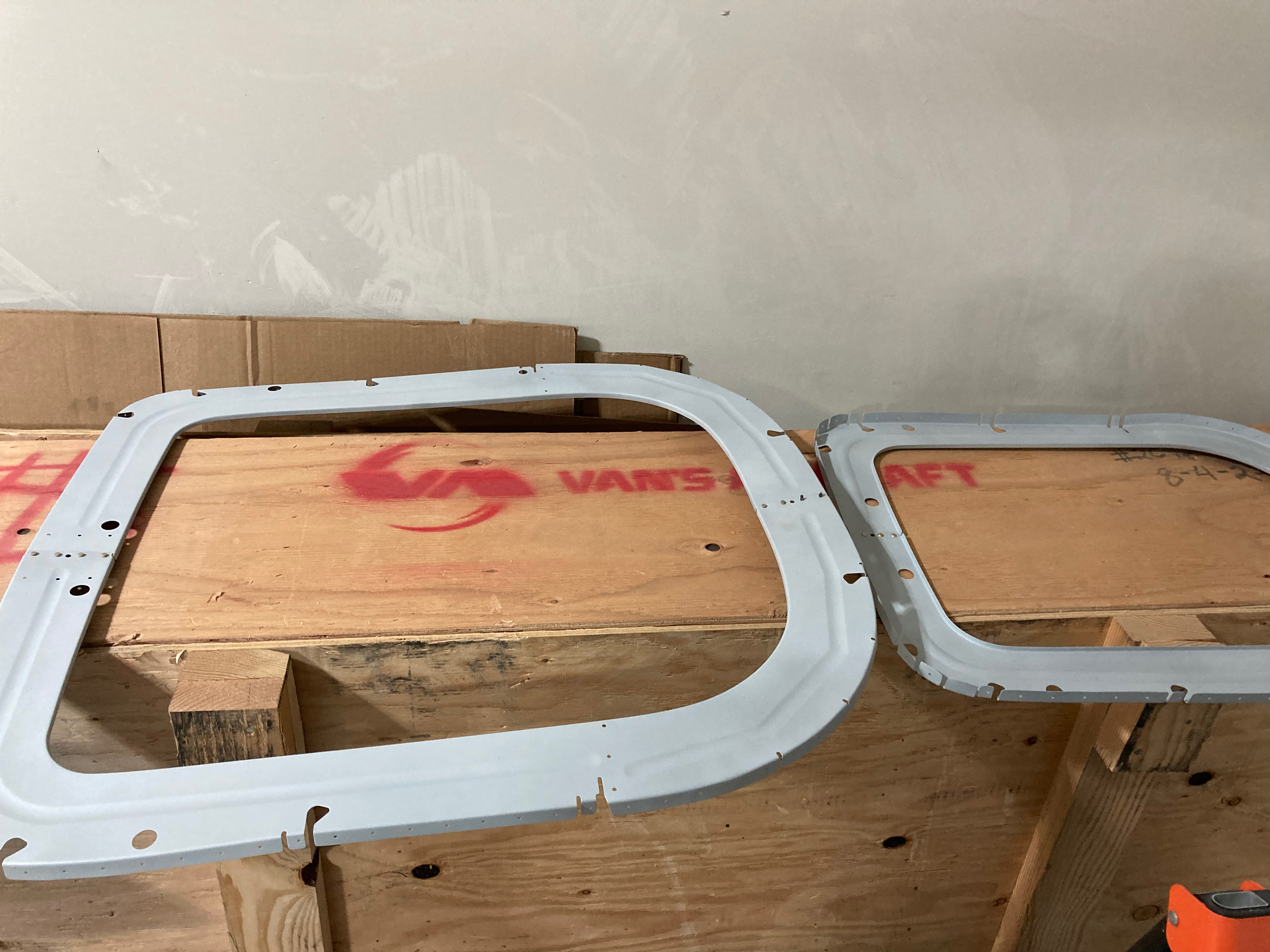 Starting the aft fuselage assembly